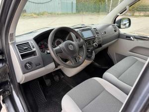 Grey Volkswagen Caravelle 2012 in Utena, with an engine capacity of 2.00 L and mileage of 298 thousand km for 12200 €, photo 12 on AUTOMOTO.COM.LV