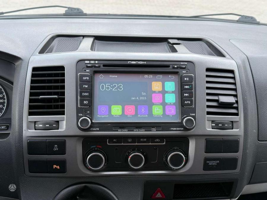 Grey Volkswagen Caravelle 2012 in Utena, with an engine capacity of 2.00 L and mileage of 298 thousand km for 12200 €, photo 17 on AUTOMOTO.COM.LV