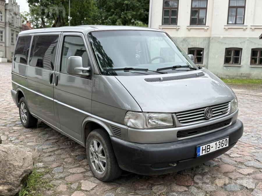 Grey Volkswagen Caravelle 1998 in Kuldiga, with an engine capacity of 2.50 L and mileage of 572 thousand km for 3650 €, photo 3 on AUTOMOTO.COM.LV