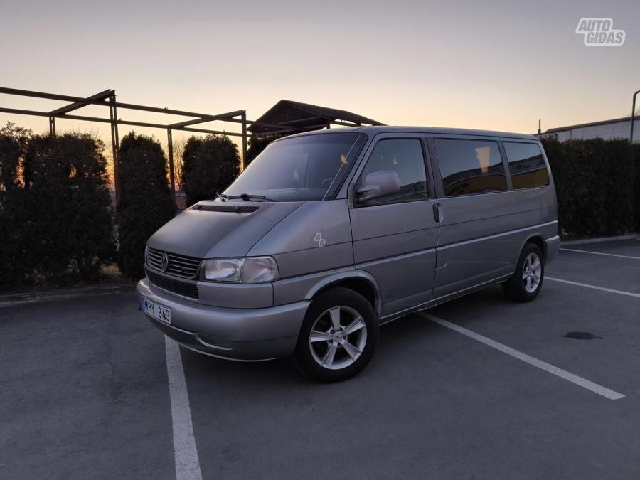 Pelēks Volkswagen Caravelle 1998 Alīta, ar dzinēja tilpumu 2.50 L un nobraukumu 420 tūkst. km par 4650 €, foto 3 vietnē AUTOMOTO.COM.LV