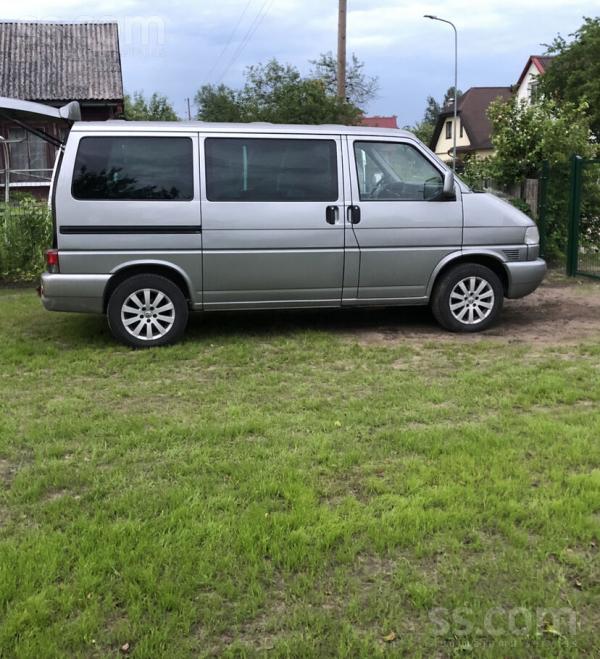 Pelēks Volkswagen Caravelle 1998 Ogre, ar dzinēja tilpumu 2.50 L un nobraukumu 205 tūkst. km par 6300 €, foto 2 vietnē AUTOMOTO.COM.LV