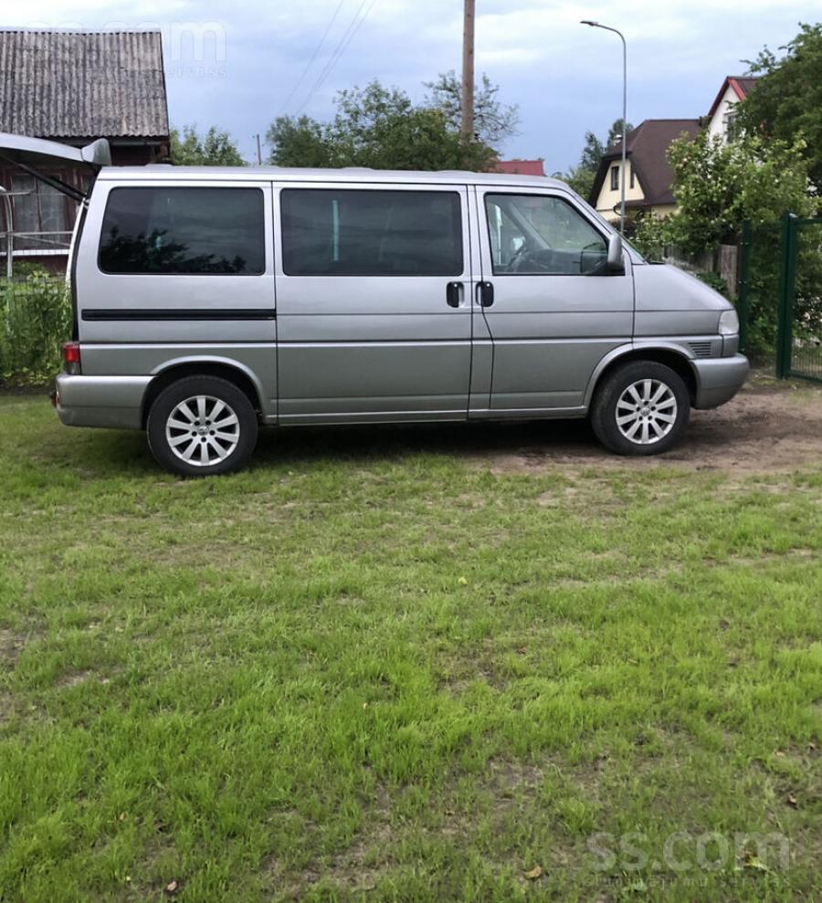 Pelēks Volkswagen Caravelle 1998 Ogre, ar dzinēja tilpumu 2.50 L un nobraukumu 205 tūkst. km par 6300 €, foto 3 vietnē AUTOMOTO.COM.LV