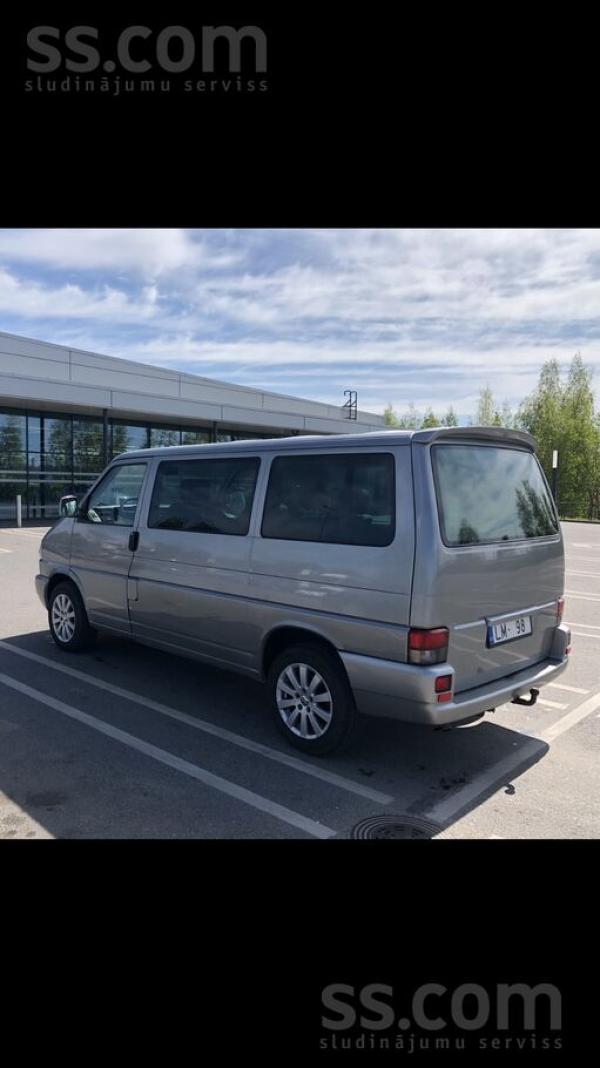 Pelēks Volkswagen Caravelle 1998 Ogre, ar dzinēja tilpumu 2.50 L un nobraukumu 205 tūkst. km par 6300 €, foto 3 vietnē AUTOMOTO.COM.LV