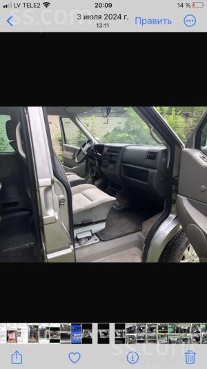 Pelēks Volkswagen Caravelle 1998 Ogre, ar dzinēja tilpumu 2.50 L un nobraukumu 205 tūkst. km par 6300 €, foto 11 vietnē AUTOMOTO.COM.LV