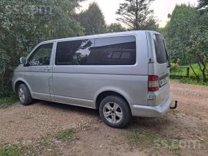 Grey Volkswagen Caravelle 2005 in Ogre, with an engine capacity of 2.50 L and mileage of 490 thousand km for 3100 €, photo 4 on AUTOMOTO.COM.LV