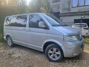 Grey Volkswagen Caravelle 2005 in Ogre, with an engine capacity of 2.50 L and mileage of 490 thousand km for 3100 €, photo 5 on AUTOMOTO.COM.LV