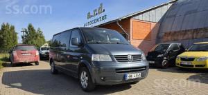 Grey Volkswagen Caravelle 2006 in Valmiera, with an engine capacity of 2.50 L and mileage of 388 thousand km for 4300 €, photo  on AUTOMOTO.COM.LV
