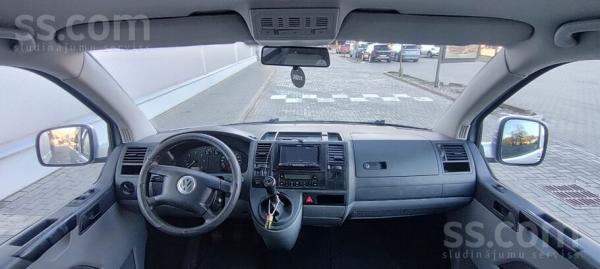Grey Volkswagen Caravelle 2007 in Riga, with an engine capacity of 1.90 L and mileage of 0 thousand km for 6900 €, photo 8 on AUTOMOTO.COM.LV