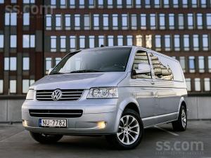 Pelēks Volkswagen Caravelle 2008 Rīga, ar dzinēja tilpumu 2.50 L un nobraukumu 473 tūkst. km par 6750 €, foto 1 vietnē AUTOMOTO.COM.LV