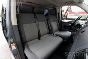 Grey Volkswagen Caravelle 2010 in Riga, with an engine capacity of 2.00 L and mileage of 260 thousand km for 11000 €, photo 13 on AUTOMOTO.COM.LV