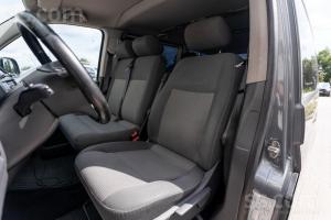 Grey Volkswagen Caravelle 2010 in Riga, with an engine capacity of 2.00 L and mileage of 260 thousand km for 11000 €, photo 16 on AUTOMOTO.COM.LV