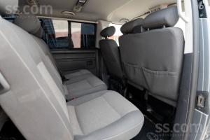 Grey Volkswagen Caravelle 2010 in Riga, with an engine capacity of 2.00 L and mileage of 260 thousand km for 11000 €, photo 23 on AUTOMOTO.COM.LV