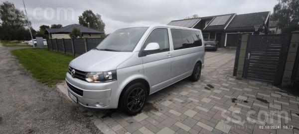 Grey Volkswagen Caravelle 2013 in Dobele, with an engine capacity of 2.00 L and mileage of 0 thousand km for 12150 €, photo 1 on AUTOMOTO.COM.LV