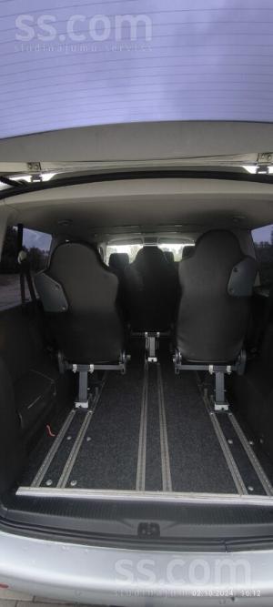 Grey Volkswagen Caravelle 2013 in Dobele, with an engine capacity of 2.00 L and mileage of 0 thousand km for 12150 €, photo 15 on AUTOMOTO.COM.LV