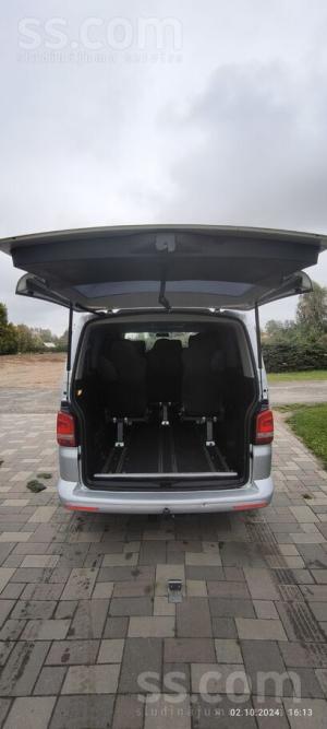 Grey Volkswagen Caravelle 2013 in Dobele, with an engine capacity of 2.00 L and mileage of 0 thousand km for 12150 €, photo 17 on AUTOMOTO.COM.LV