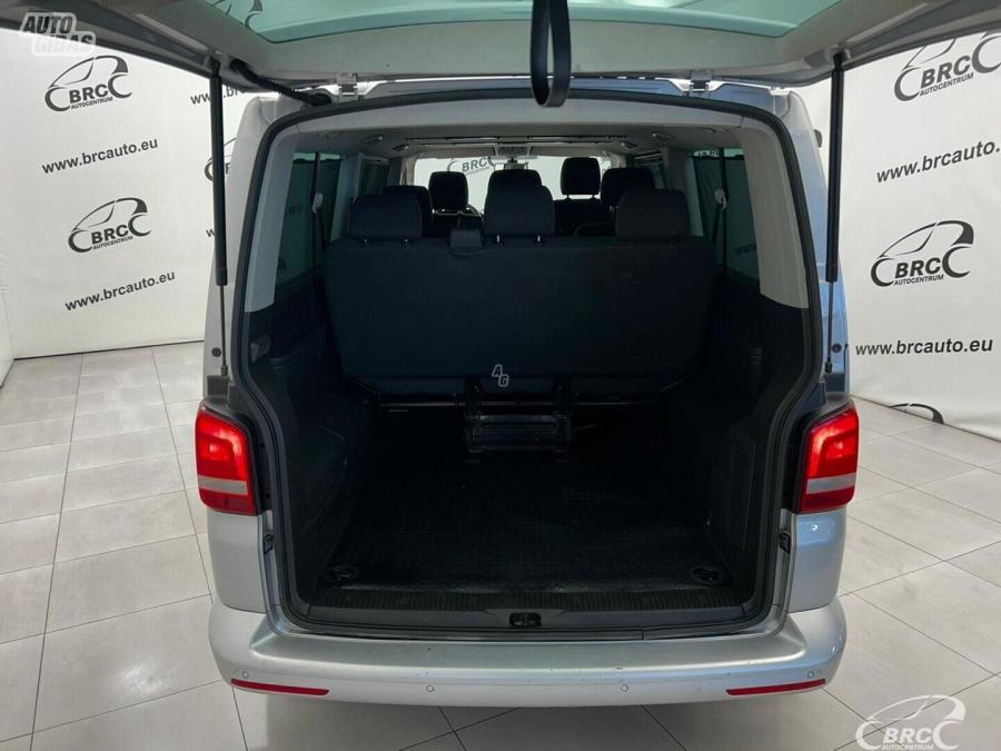 Grey Volkswagen Caravelle 2015 in Avizieniai, with an engine capacity of 2.00 L and mileage of 249 thousand km for 12500 €, photo 25 on AUTOMOTO.COM.LV