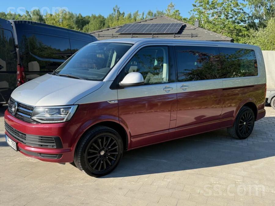 Grey Volkswagen Caravelle 2016 in Riga, with an engine capacity of 2.00 L and mileage of 252 thousand km for 24400 €, photo 5 on AUTOMOTO.COM.LV