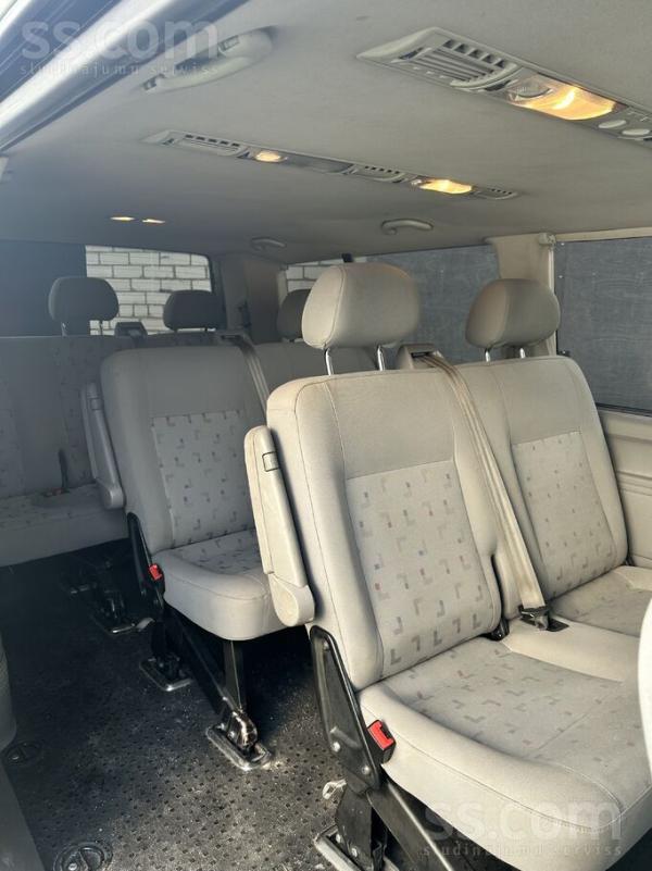Grey Volkswagen Caravelle 2025 in Liepaja, with an engine capacity of 2.50 L and mileage of 265 thousand km for 6100 €, photo 8 on AUTOMOTO.COM.LV