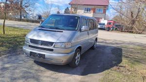 Grey Volkswagen Caravelle 1999 in Vilnius, with an engine capacity of 2.50 L and mileage of 3285 thousand km for 6750 €, photo 5 on AUTOMOTO.COM.LV