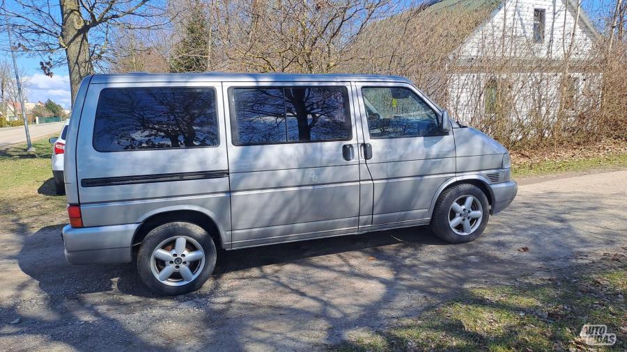 Grey Volkswagen Caravelle 1999 in Vilnius, with an engine capacity of 2.50 L and mileage of 3285 thousand km for 6750 €, photo 10 on AUTOMOTO.COM.LV