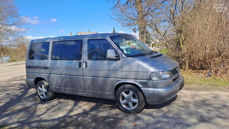 Grey Volkswagen Caravelle 1999 in Vilnius, with an engine capacity of 2.50 L and mileage of 3285 thousand km for 6750 €, photo 11 on AUTOMOTO.COM.LV