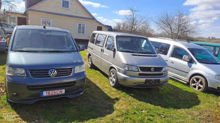 Grey Volkswagen Caravelle 1999 in Vilnius, with an engine capacity of 2.50 L and mileage of 3285 thousand km for 6750 €, photo 17 on AUTOMOTO.COM.LV