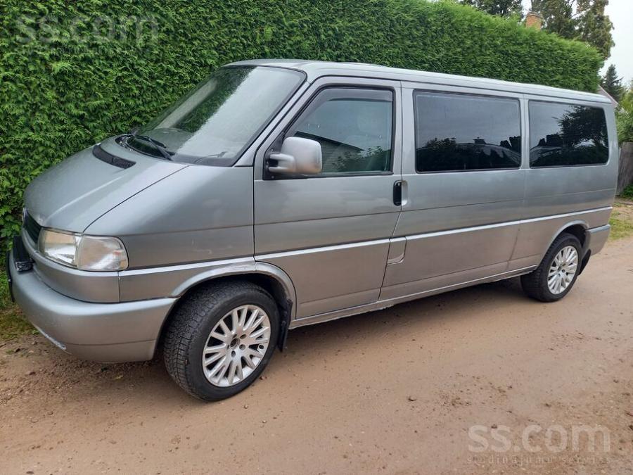 Pelēks Volkswagen Caravelle 1999 Jelgava, ar dzinēja tilpumu 2.50 L un nobraukumu 422 tūkst. km par 2650 €, foto 3 vietnē AUTOMOTO.COM.LV