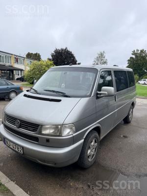 Pelēks Volkswagen Caravelle 2000 Bauska, ar dzinēja tilpumu 2.50 L un nobraukumu 408 tūkst. km par 3000 €, foto  vietnē AUTOMOTO.COM.LV