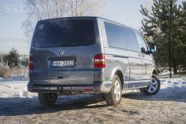 Pelēks Volkswagen Caravelle 2005 Rīga, ar dzinēja tilpumu 2.50 L un nobraukumu 397 tūkst. km par 6890 €, foto 6 vietnē AUTOMOTO.COM.LV
