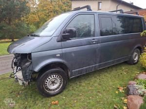 Grey Volkswagen Caravelle 2006 in Kaunas, with an engine capacity of 2.50 L and mileage of 450 thousand km for 2000 €, photo  on AUTOMOTO.COM.LV