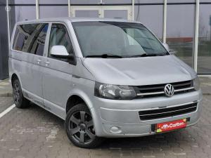 Grey Volkswagen Caravelle 2010 in Vilnius, with an engine capacity of 1.97 L and mileage of 514 thousand km for 7000 €, photo  on AUTOMOTO.COM.LV
