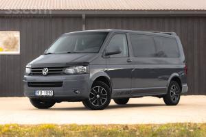 Grey Volkswagen Caravelle 2011 in Jelgava, with an engine capacity of 2.00 L and mileage of 437 thousand km for 9900 €, photo  on AUTOMOTO.COM.LV
