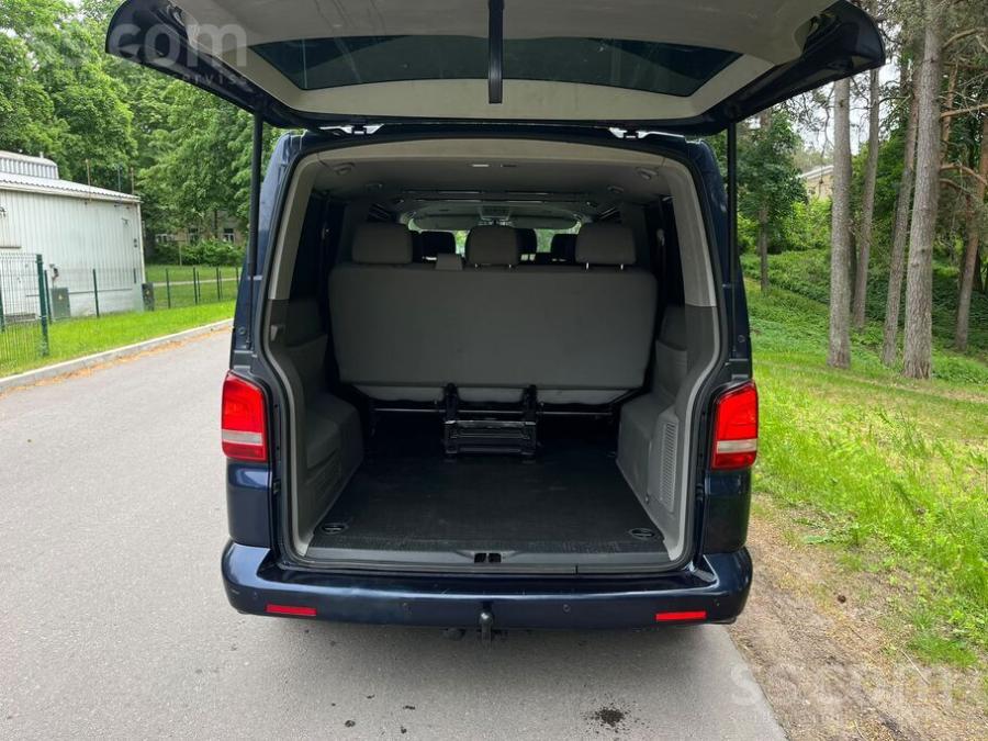 Grey Volkswagen Caravelle 2011 in Riga, with an engine capacity of 2.00 L and mileage of 0 thousand km for 8999 €, photo 22 on AUTOMOTO.COM.LV