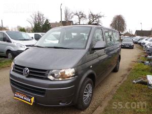 Pelēks Volkswagen Caravelle 2013 Valka, ar dzinēja tilpumu 2.00 L un nobraukumu 225 tūkst. km par 12999 €, foto 5 vietnē AUTOMOTO.COM.LV