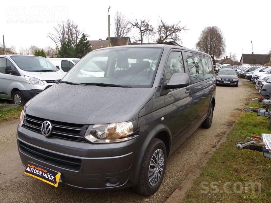 Pelēks Volkswagen Caravelle 2013 Valka, ar dzinēja tilpumu 2.00 L un nobraukumu 225 tūkst. km par 12999 €, foto 5 vietnē AUTOMOTO.COM.LV