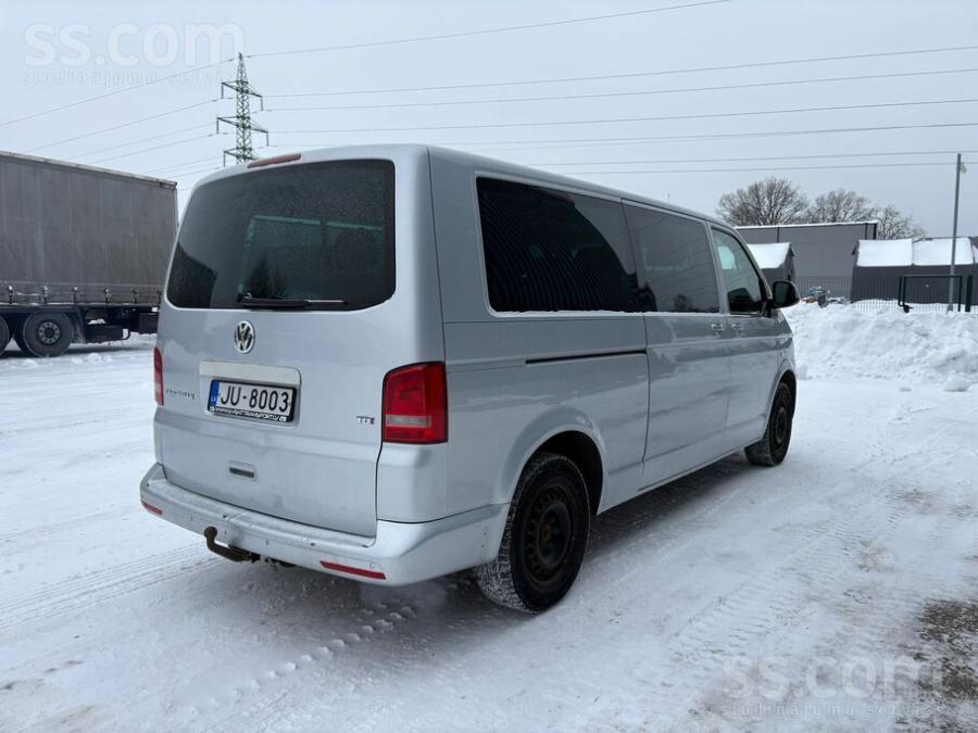 Grey Volkswagen Caravelle 2015 in Riga, with an engine capacity of 2.00 L and mileage of 470 thousand km for 11200 €, photo 3 on AUTOMOTO.COM.LV