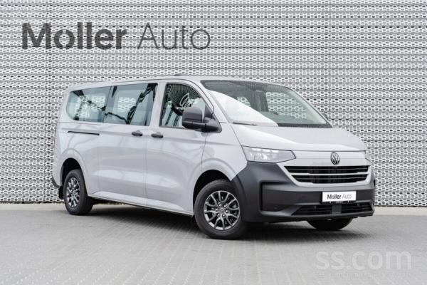 Grey Volkswagen Caravelle 2025 in Riga, with an engine capacity of 2.00 L and mileage of 11 thousand km for 47900 €, photo 2 on AUTOMOTO.COM.LV