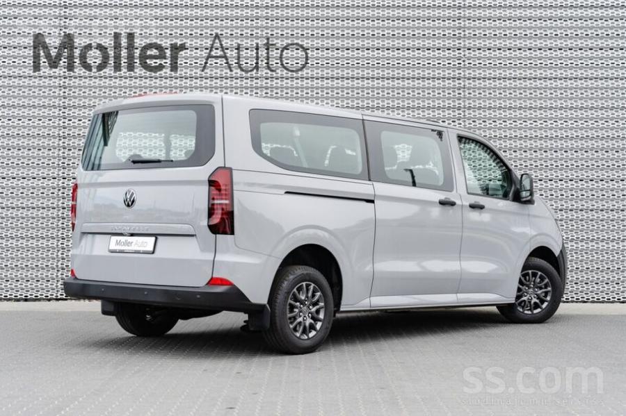 Grey Volkswagen Caravelle 2025 in Riga, with an engine capacity of 2.00 L and mileage of 11 thousand km for 47900 €, photo 5 on AUTOMOTO.COM.LV