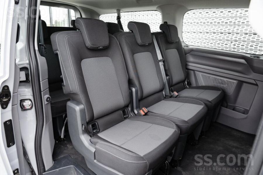 Grey Volkswagen Caravelle 2025 in Riga, with an engine capacity of 2.00 L and mileage of 11 thousand km for 47900 €, photo 25 on AUTOMOTO.COM.LV