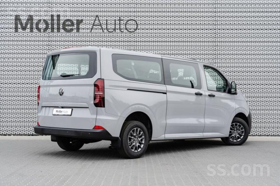 Grey Volkswagen Caravelle 2026 in Riga, with an engine capacity of 2.00 L and mileage of 11 thousand km for 47900 €, photo 5 on AUTOMOTO.COM.LV