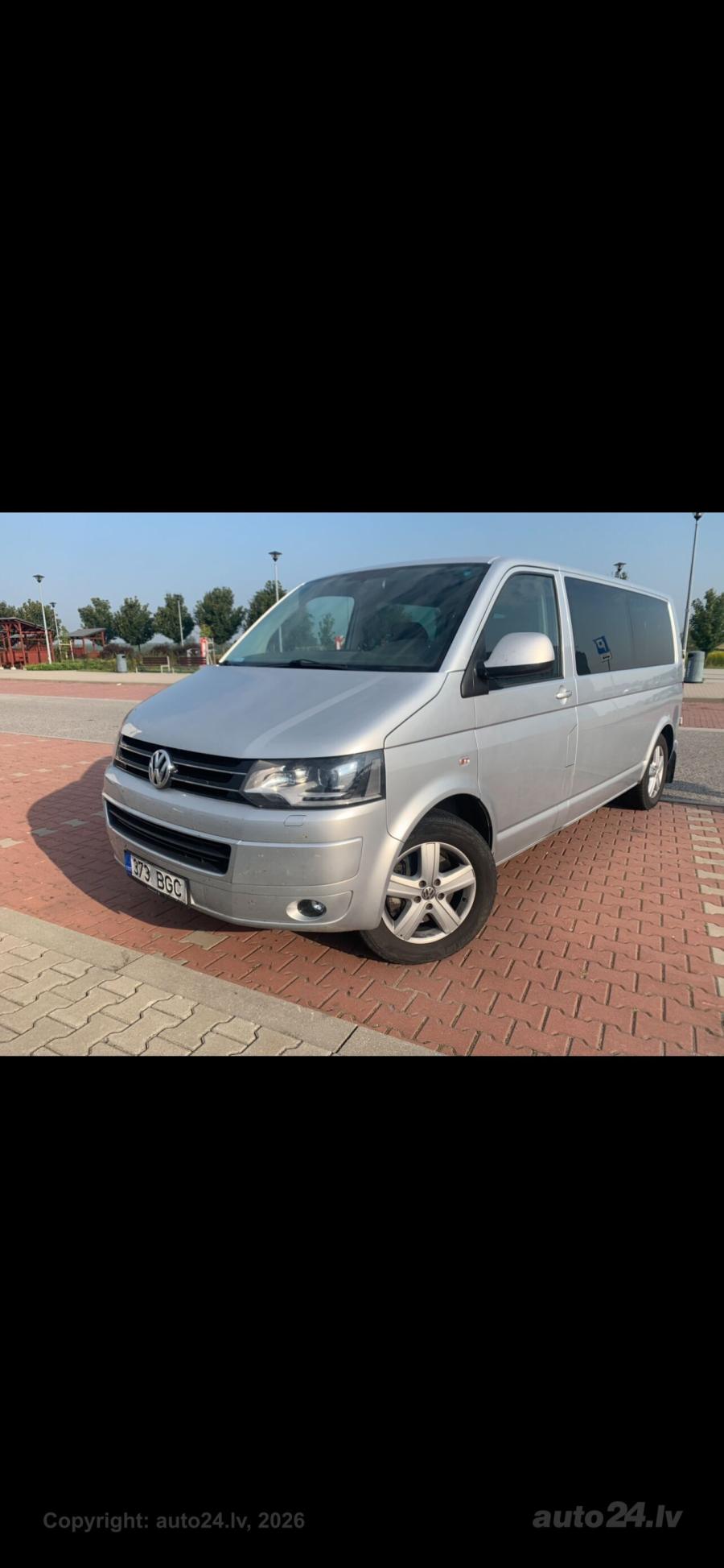 Pelēks Volkswagen Caravelle 2012 Tallina, ar dzinēja tilpumu 2.00 L un nobraukumu 325 tūkst. km par 10900 €, foto 1 vietnē AUTOMOTO.COM.LV