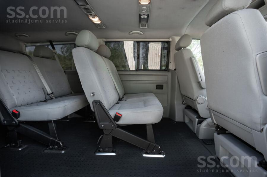 Volkswagen Caravelle 2005 in Tukums, with an engine capacity of 2.50 L and mileage of 0 thousand km for 6800 €, photo 10 on AUTOMOTO.COM.LV