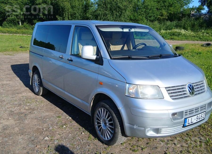 Volkswagen Caravelle 2005 Liepāja, ar dzinēja tilpumu 1.90 L un nobraukumu 356 tūkst. km par 6300 €, foto 1 vietnē AUTOMOTO.COM.LV
