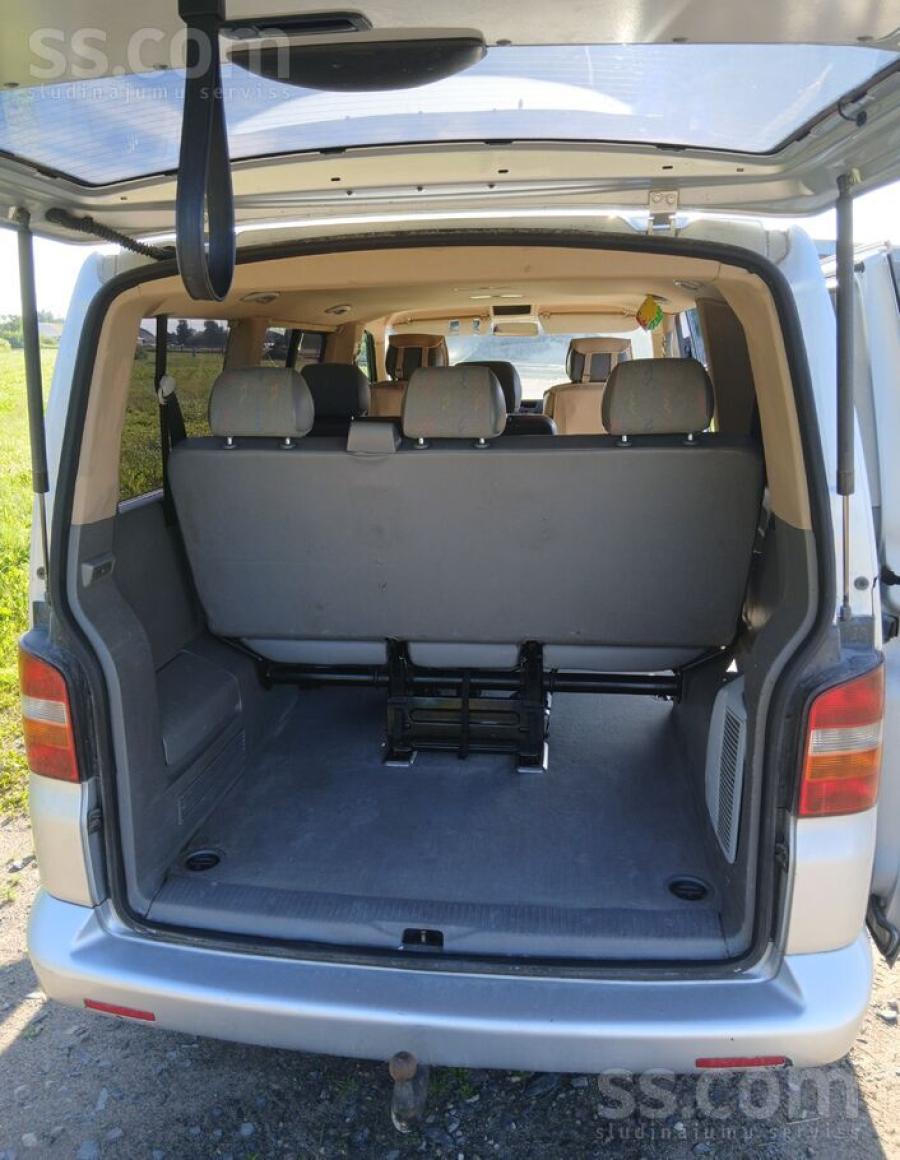 Volkswagen Caravelle 2005 Liepāja, ar dzinēja tilpumu 1.90 L un nobraukumu 356 tūkst. km par 6300 €, foto 7 vietnē AUTOMOTO.COM.LV