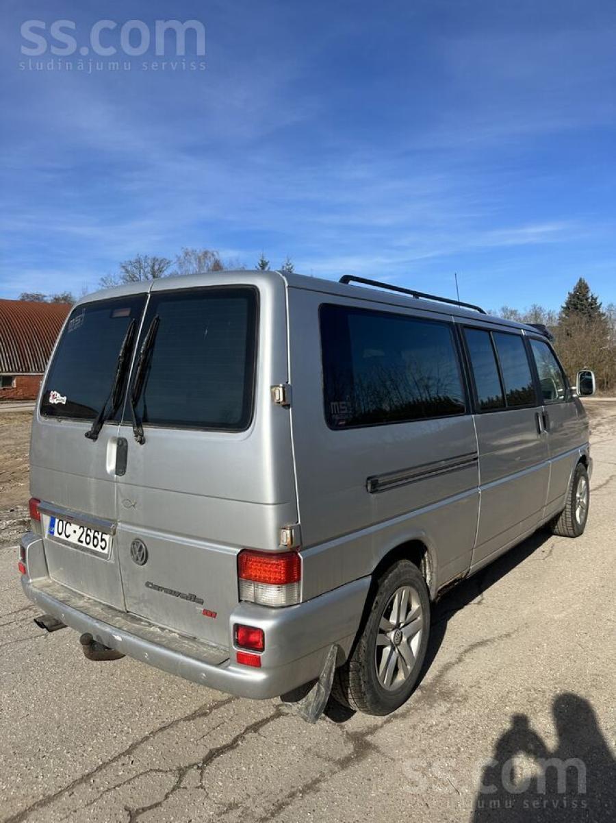 Volkswagen Caravelle 2000 Rīga, ar dzinēja tilpumu 2.50 L un nobraukumu 607 tūkst. km par 3150 €, foto 3 vietnē AUTOMOTO.COM.LV
