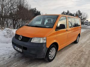 Orange Volkswagen Caravelle 2007 in Klaipeda, with an engine capacity of 1.90 L and mileage of 300 thousand km for 4999 €, photo 3 on AUTOMOTO.COM.LV