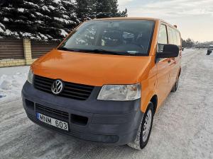 Orange Volkswagen Caravelle 2007 in Klaipeda, with an engine capacity of 1.90 L and mileage of 300 thousand km for 4999 €, photo 8 on AUTOMOTO.COM.LV
