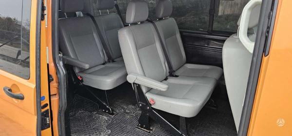 Orange Volkswagen Caravelle 2010 in Kaunas, with an engine capacity of 1.97 L and mileage of 330 thousand km for 7950 €, photo 11 on AUTOMOTO.COM.LV