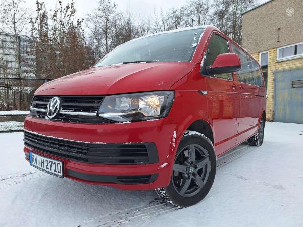 Sarkans Volkswagen Caravelle 2015 Viļņa, ar dzinēja tilpumu 2.00 L un nobraukumu 273 tūkst. km par 17200 €, foto 1 vietnē AUTOMOTO.COM.LV