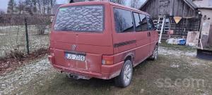 Sarkans Volkswagen Caravelle 1994 Rīga, ar dzinēja tilpumu 2.50 L un nobraukumu 462 tūkst. km par 1600 €, foto 2 vietnē AUTOMOTO.COM.LV